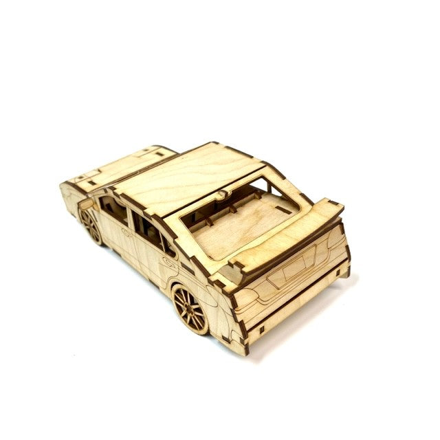 WOOD MODEL (Subaru Impreza) – Redline Engraving Inc.